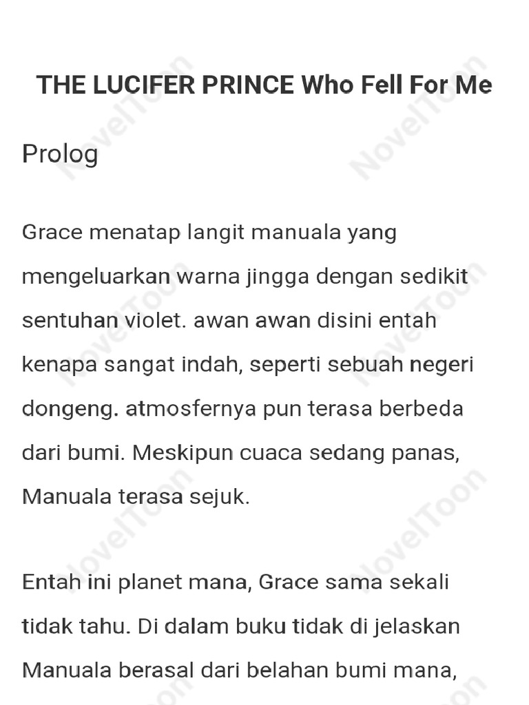 The Lucifer Prince Who Fell For Me | PDF