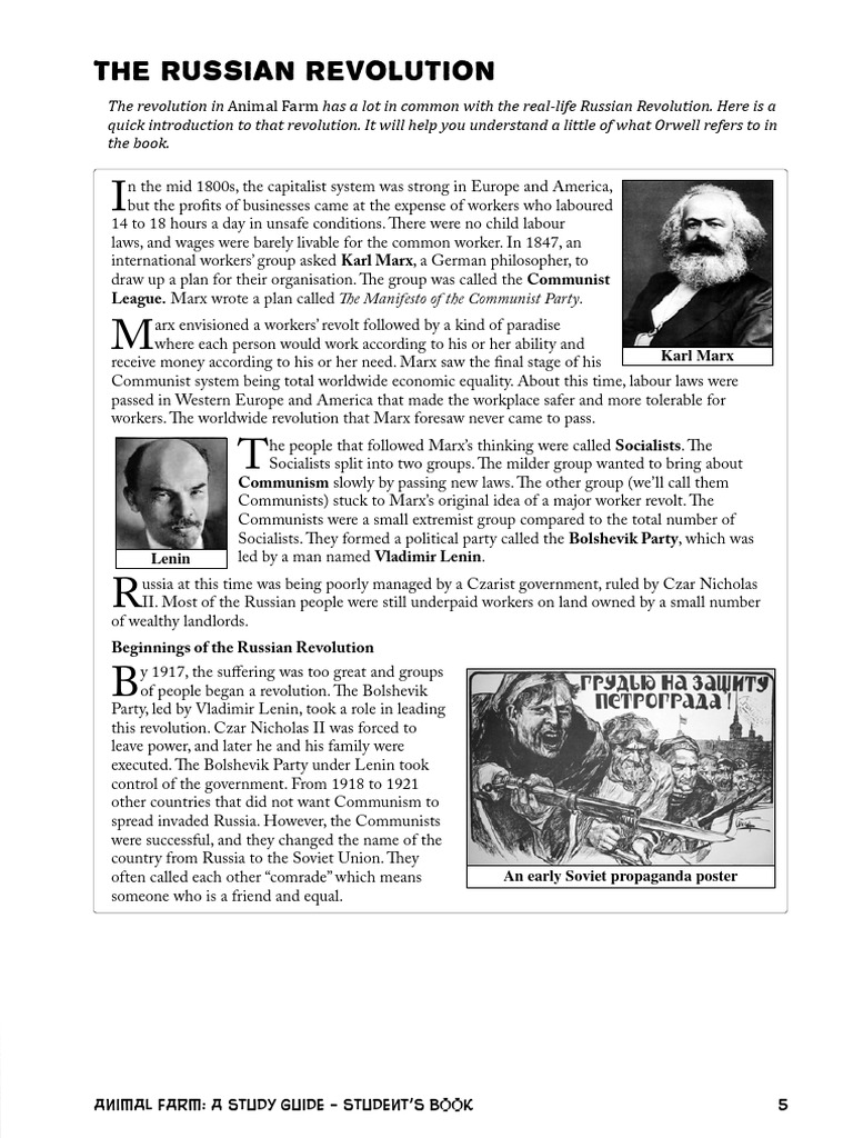 Russian Revolution Notes | PDF | Communism | Karl Marx