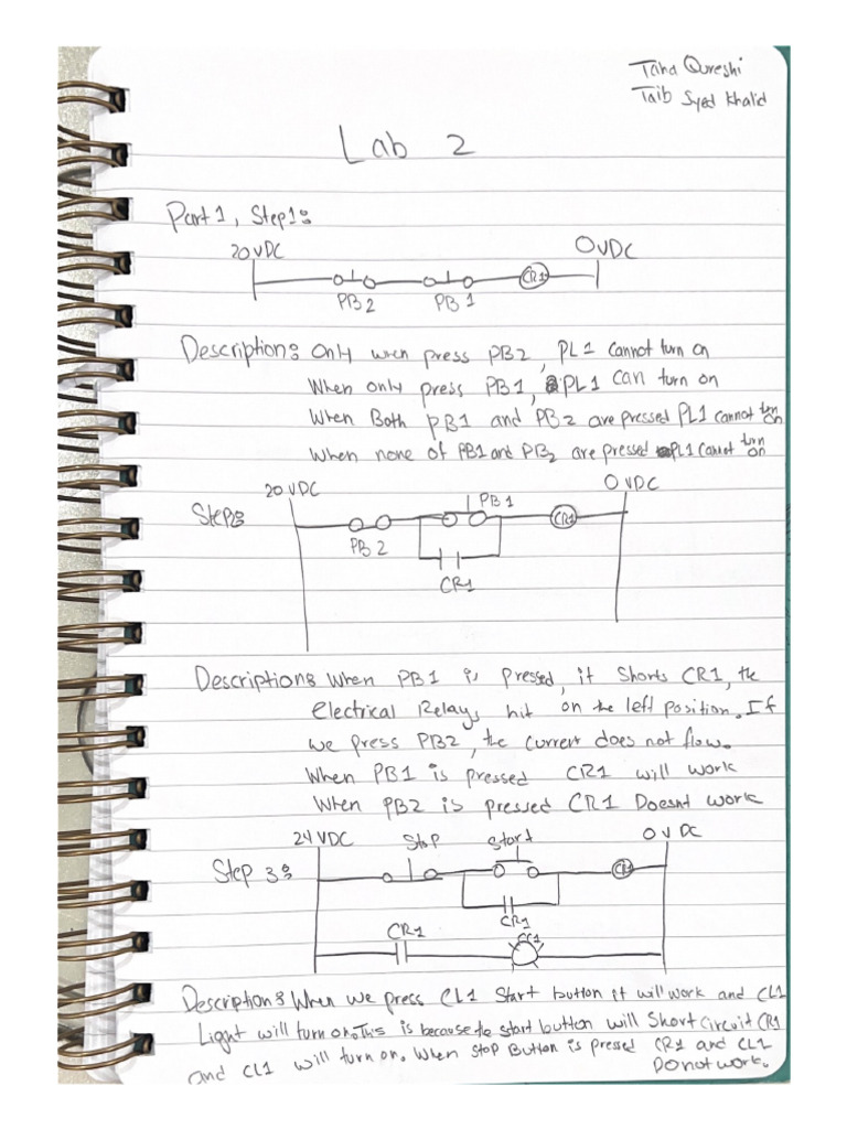 Lab 2 PLC3 | PDF