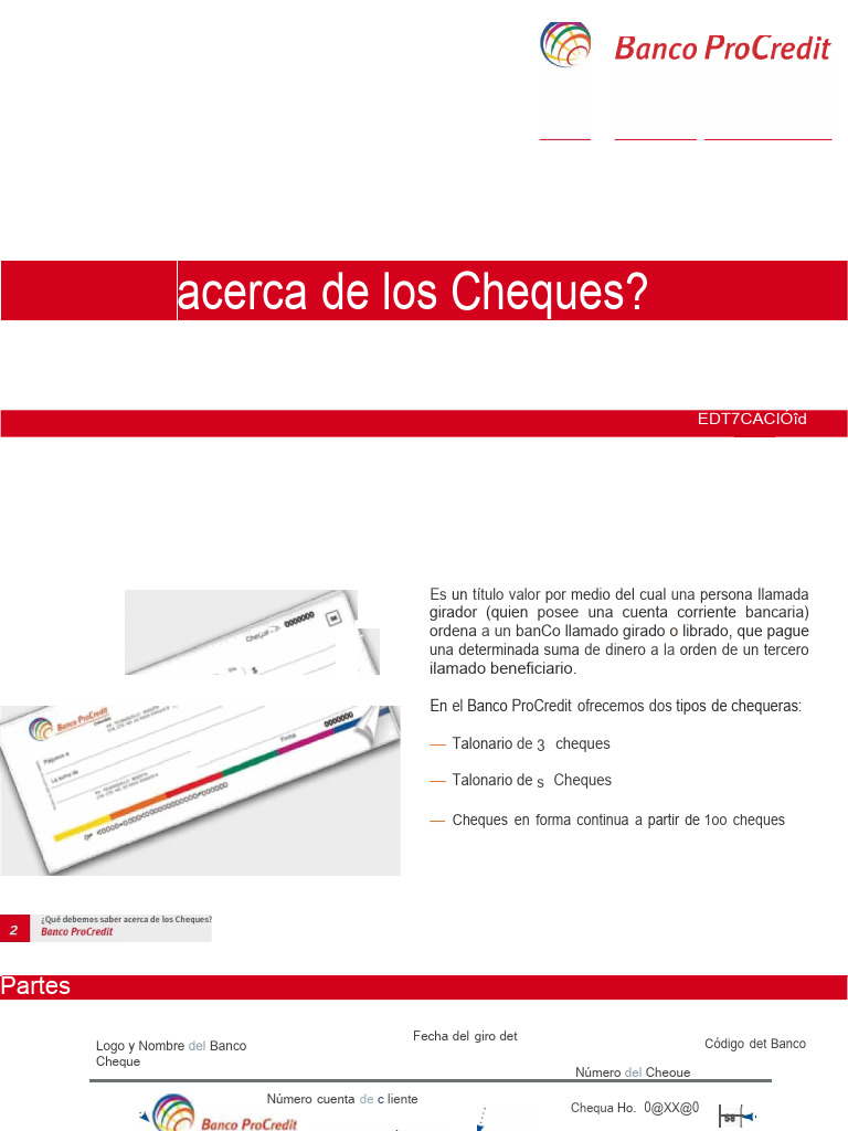 Que Debemos Saber Sobre Cheques | PDF | Cheque | Bancos