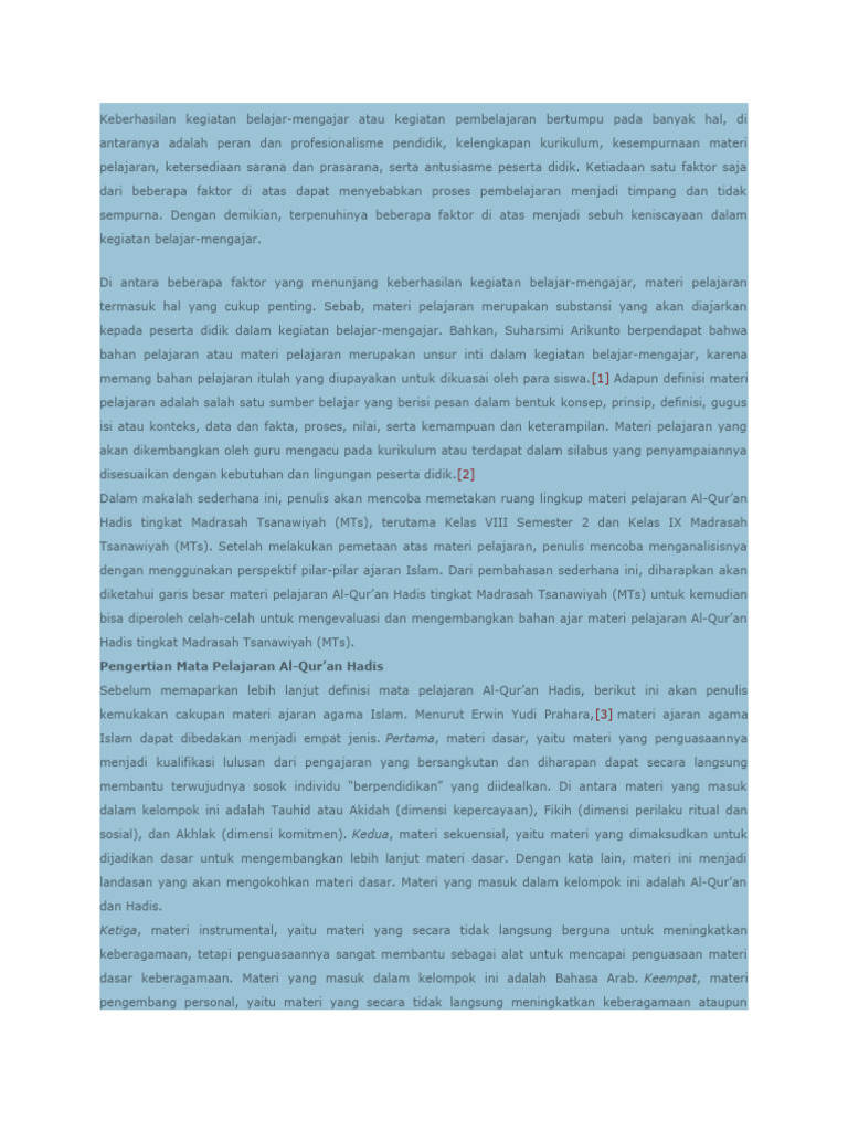 Makalah Qurdis | PDF