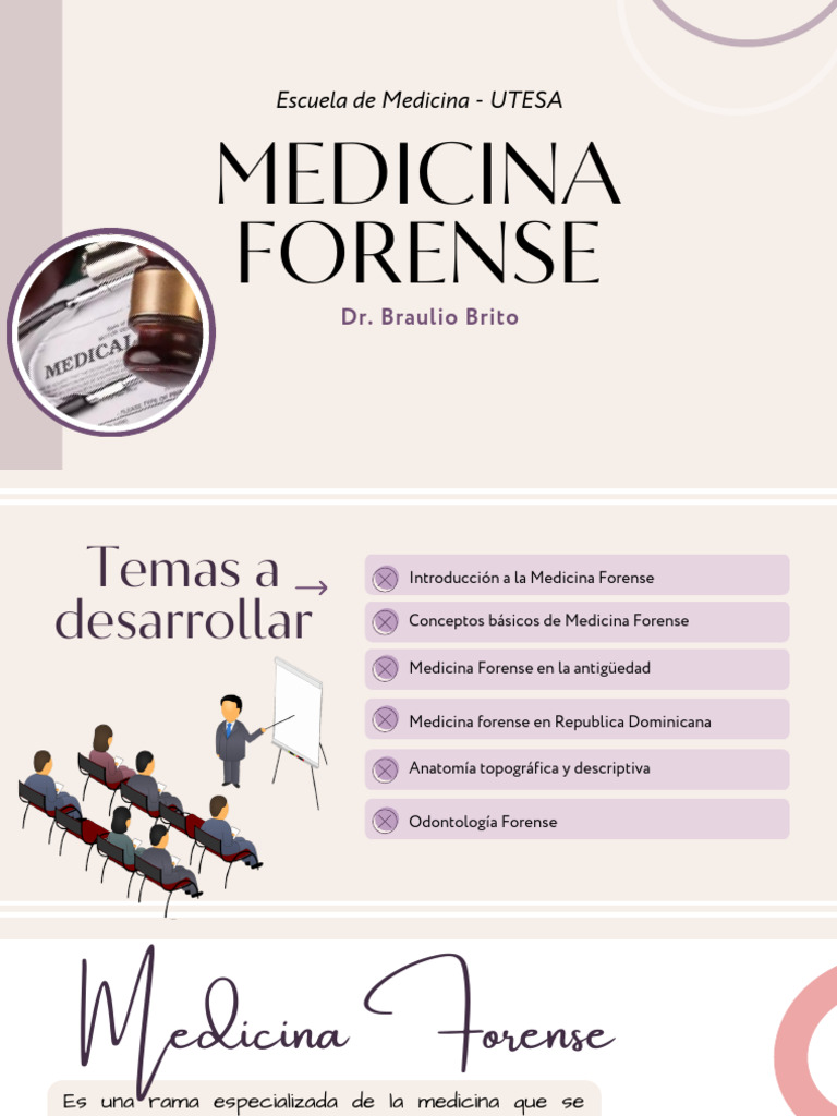 Introduccion A La Medicina Forense | PDF | Jurisprudencia médica | Medicina