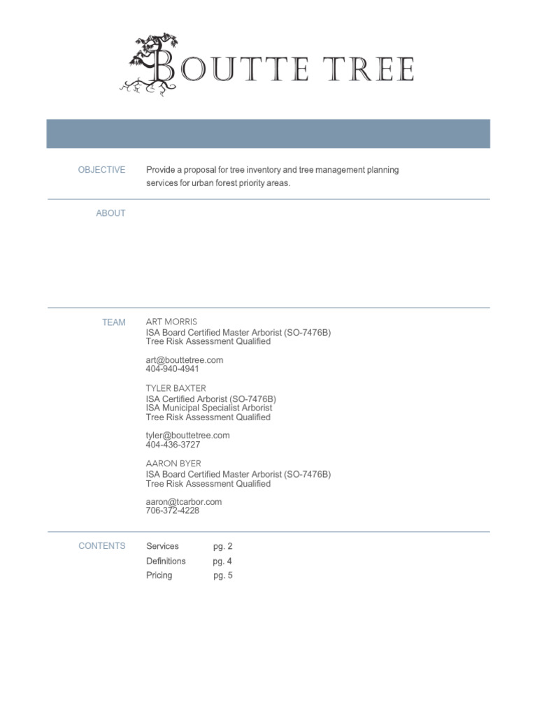 TMP Proposal Uline | PDF