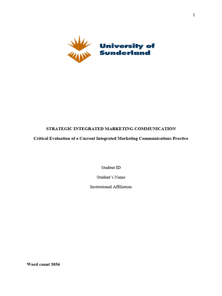 Evaluating Vitasoy's Integrated Marketing Communication | PDF | Marketing Communications | Brand