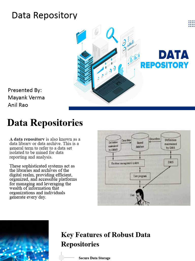 Key Features of Data Repositories | PDF | Databases | Data