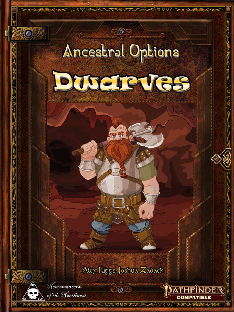 Ancestral Options - Dwarves | PDF | Dwarf (Dungeons & Dragons) | D20 System