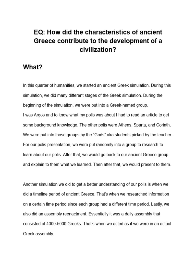 Ancient Greece Wswnw Pdf Ancient Greece Greek Mythology