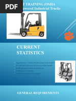 Forklift Hand Signals English | PDF