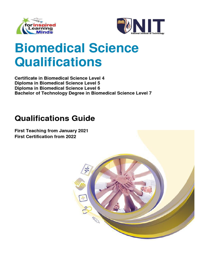 Brochure For Biomedical Sciences Qualifications | PDF | Diploma ...