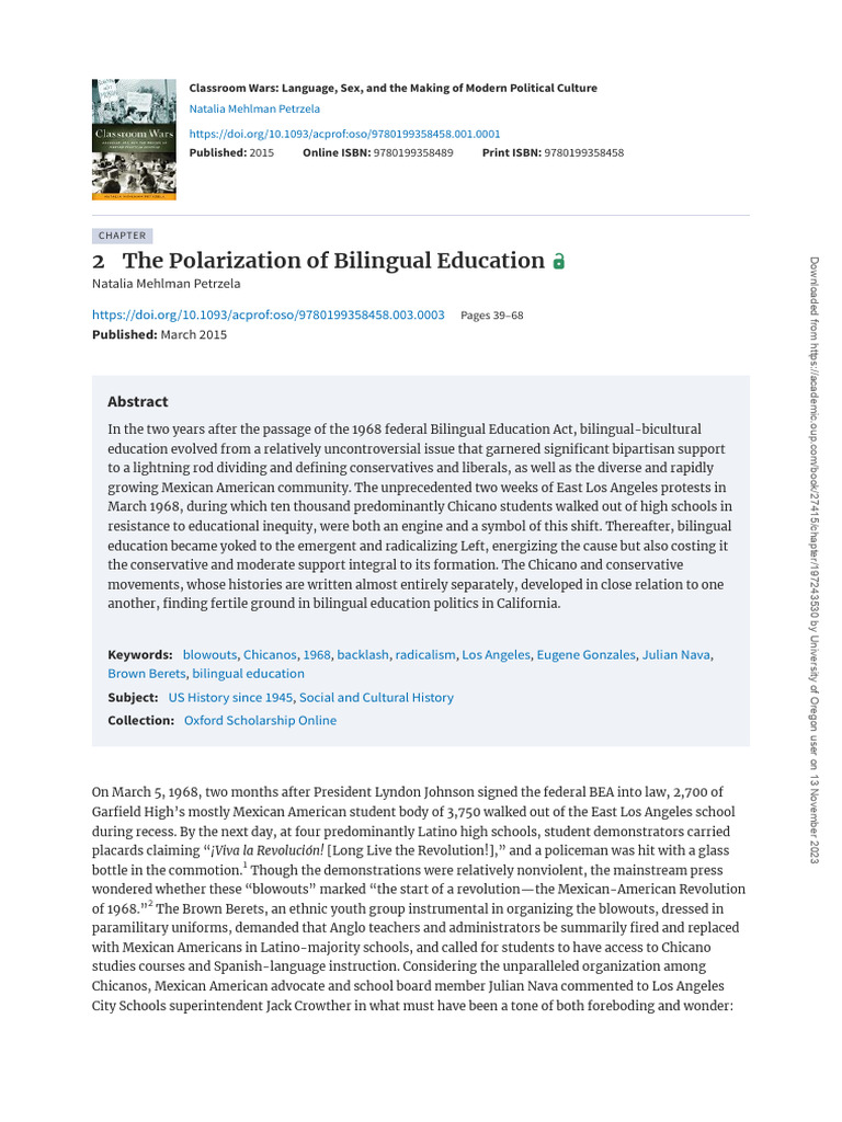 Classroom Wars CH 2 | PDF | Chicano | Hispanic And Latino Americans