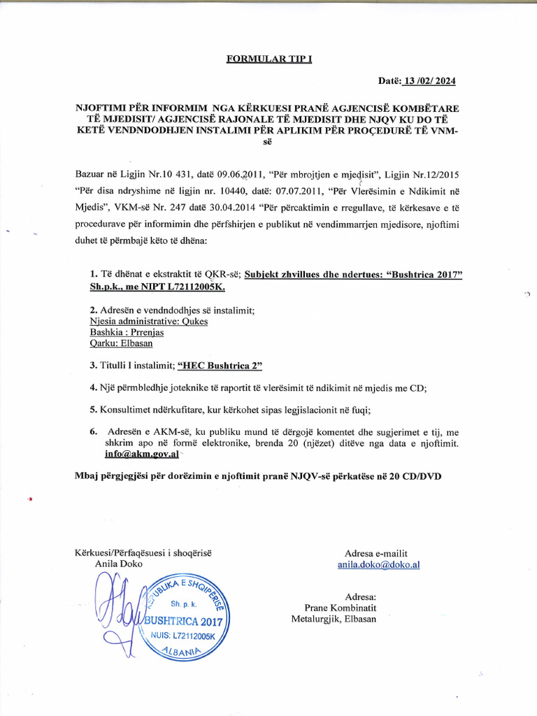 Formular Tip 1 | PDF