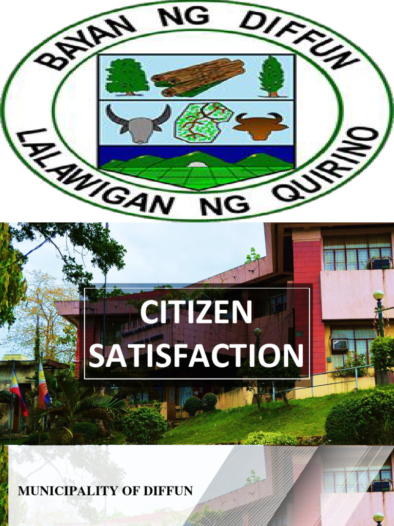 Citizen Satisfaction in Diffun, Quirino | PDF | Preventive Healthcare ...