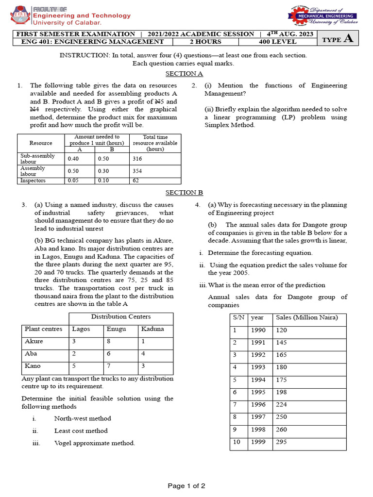 Type A | PDF | Interest | Applied Mathematics