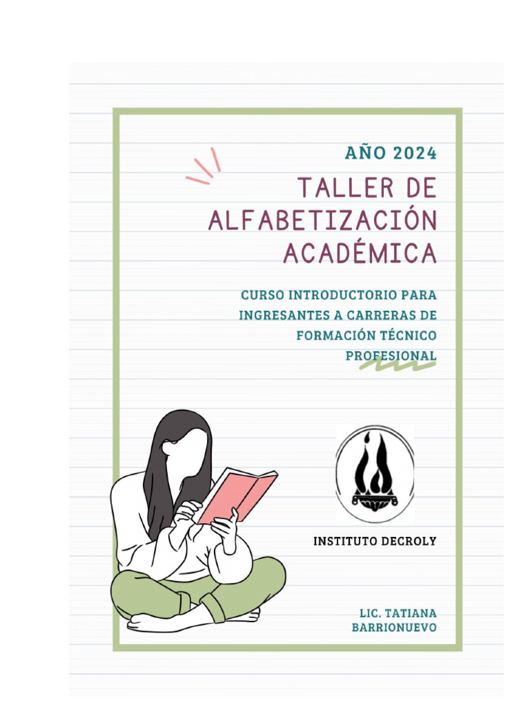 Cuadernillo Ingreso 2024-Tecnicaturas | PDF | Sociología | Estado (política)