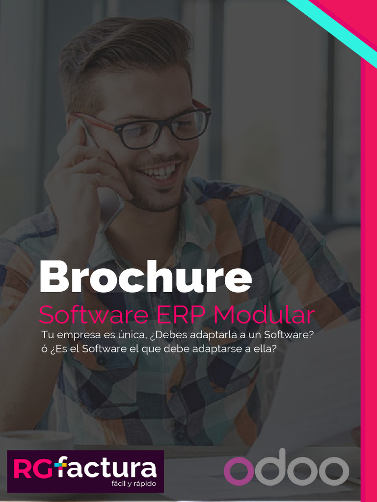 brochure-odoo | PDF | Planificación de recursos empresariales | Software
