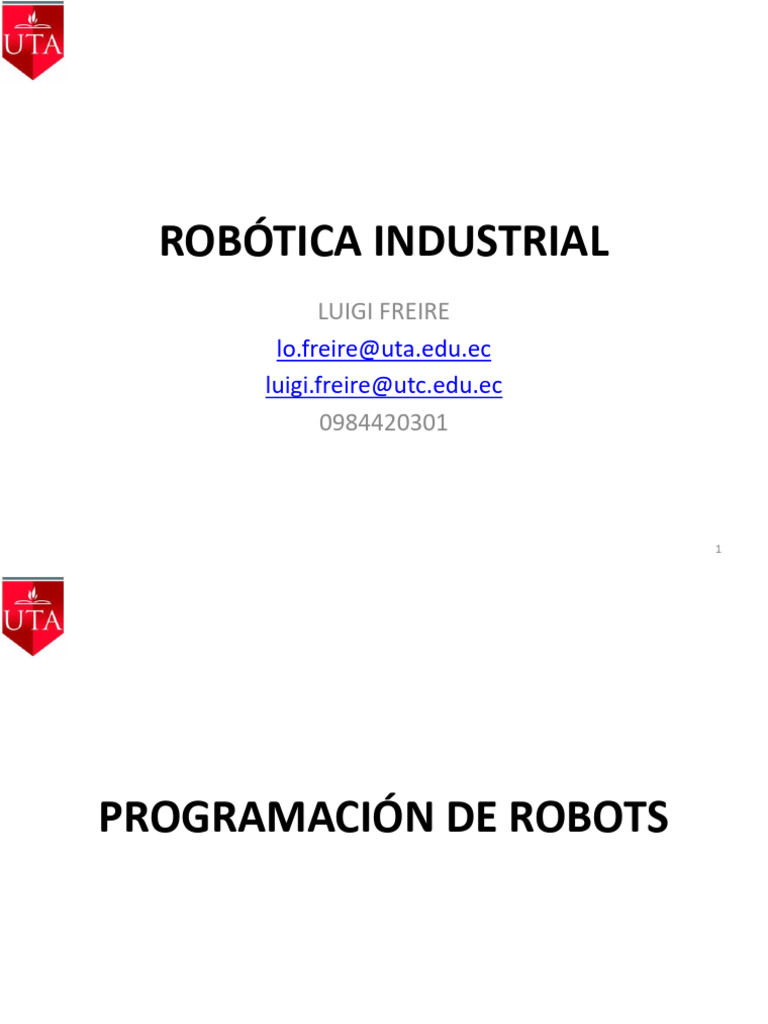 4 Robotica | PDF | Robot | Robótica