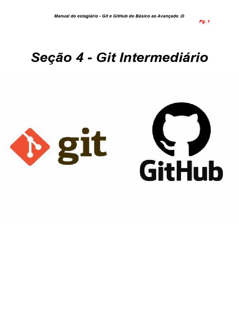 GitHub - Manual de Estudos | PDF | GIT (software) | Desenvolvimento de ...