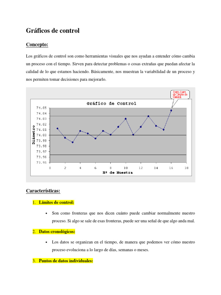 Graficos de Control | PDF | Medición