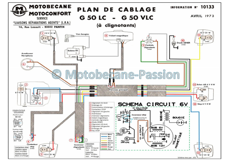 chéma électrique 50 VLC | PDF