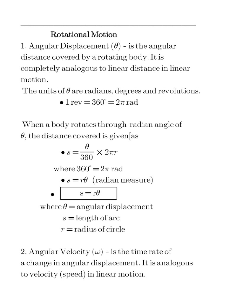 Rotational Dynamics by Boot Class | PDF