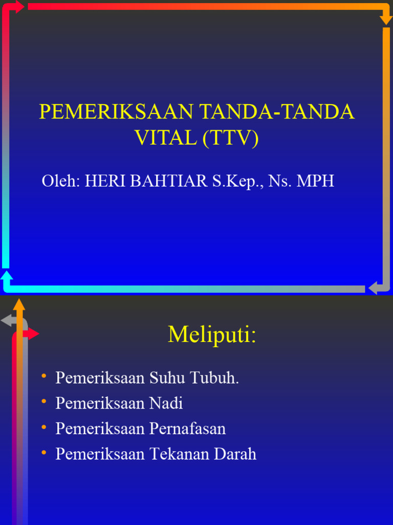 Materi Skillab TTV | PDF