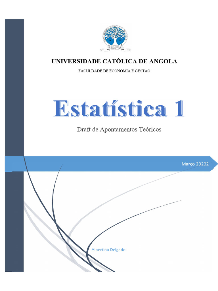 Apontamentos de Estatística 1 - 2020 | PDF | Estatísticas | Histograma