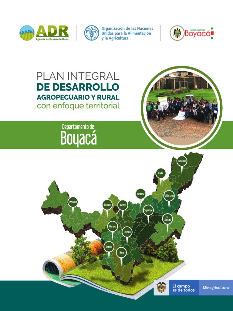 Boyaca Tomo 1 | PDF | Organización de Comida y Agricultura | Planificación