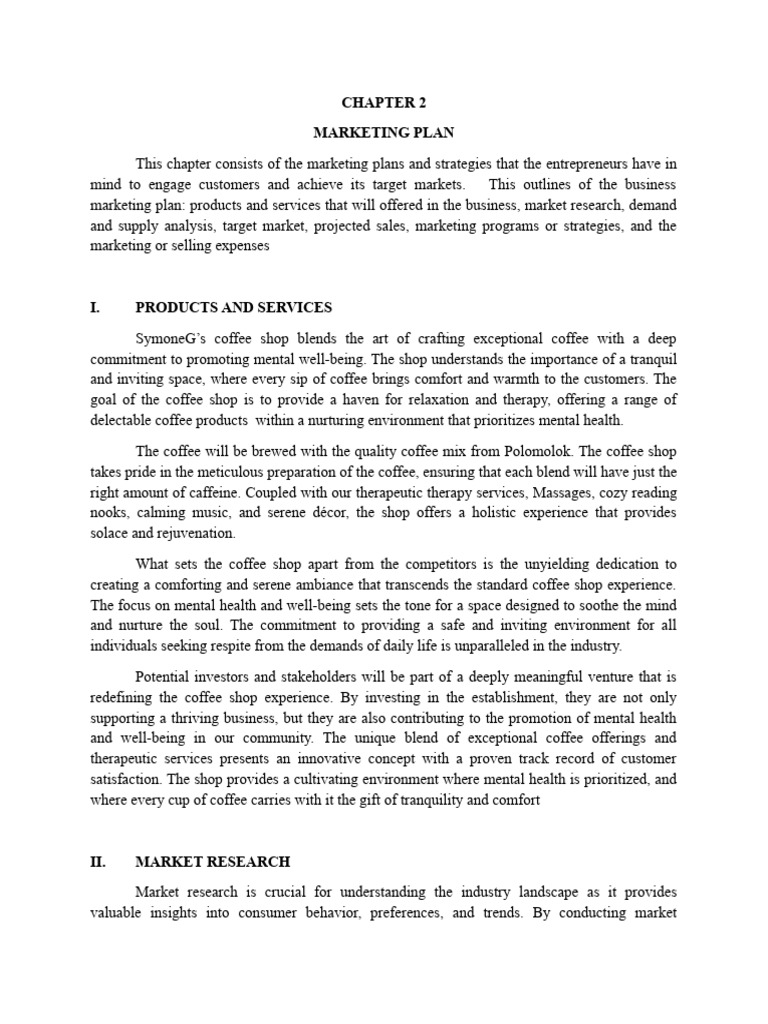 MARKETING PLAN | PDF | Demand | Retail