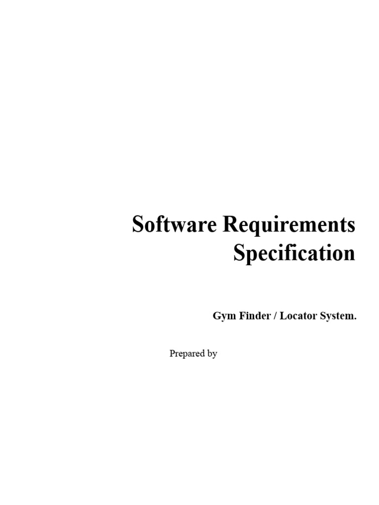 SRS Document | Download Free PDF | Use Case | Security