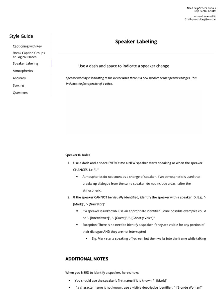 Multiple Speakers | PDF