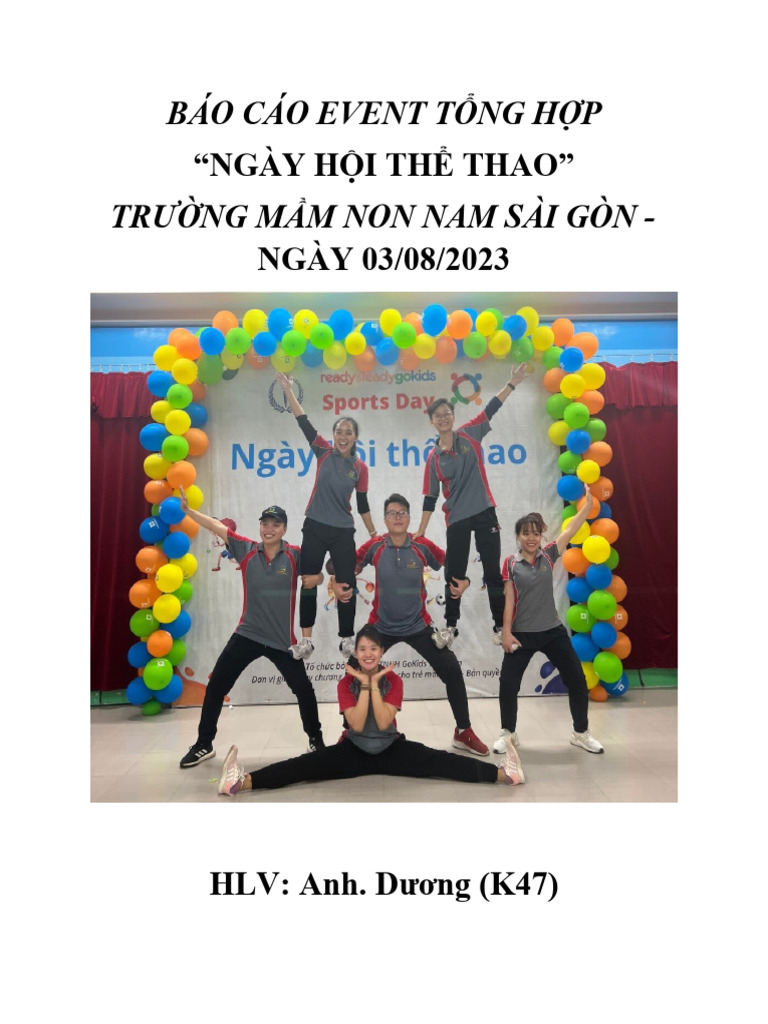 Báo Cáo Event Tổng Hợp | PDF