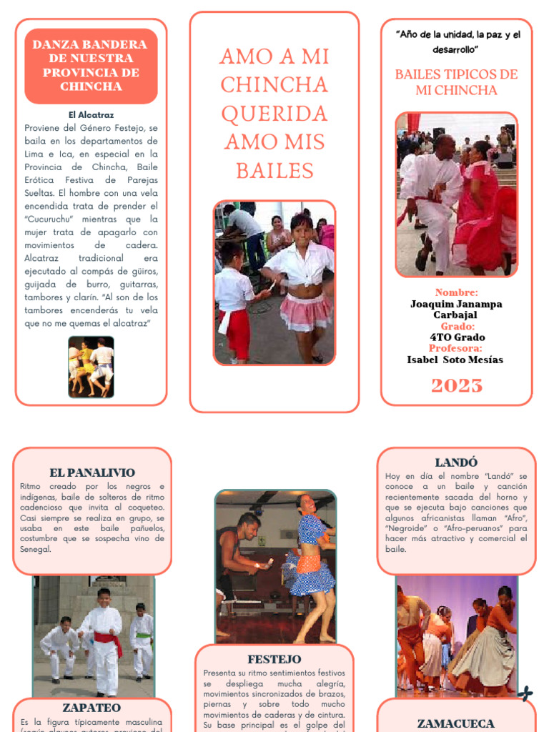 Danza Alcatraz: Tradición Chincha | PDF | Bailes | Musicología