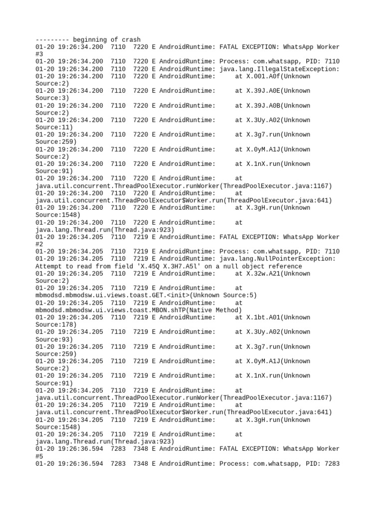 Logcat Pdf Java Programming Language Android Operating System 4537