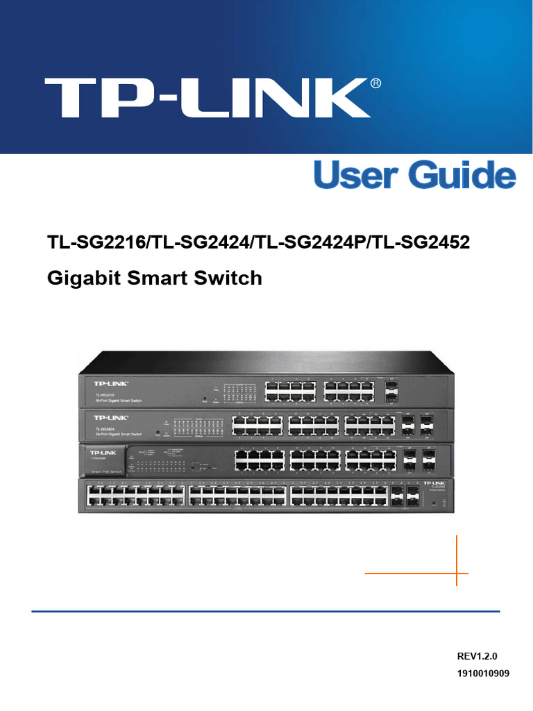 TL-SG2424 User Guide | PDF | Computer Science | Network Architecture