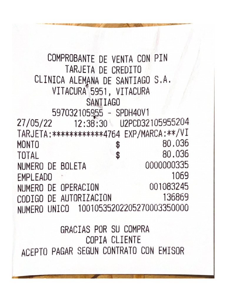 Comprobante de Venta Con Pin | PDF