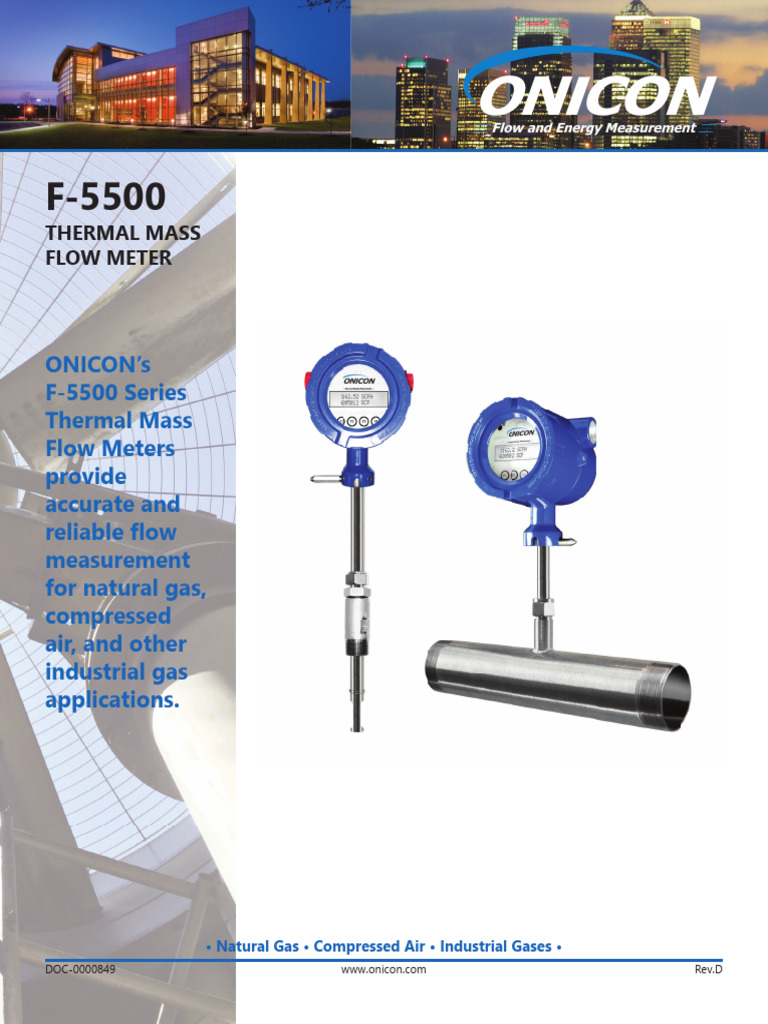 f-5500-series-thermal-mass-flow-meter-catalog-sheet-doc-0000849 | PDF ...