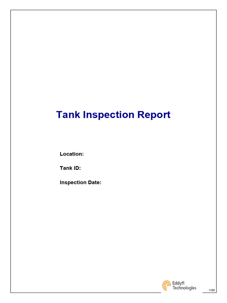 NDT MFL Tank Inspection Report | PDF | Cartesian Coordinate System