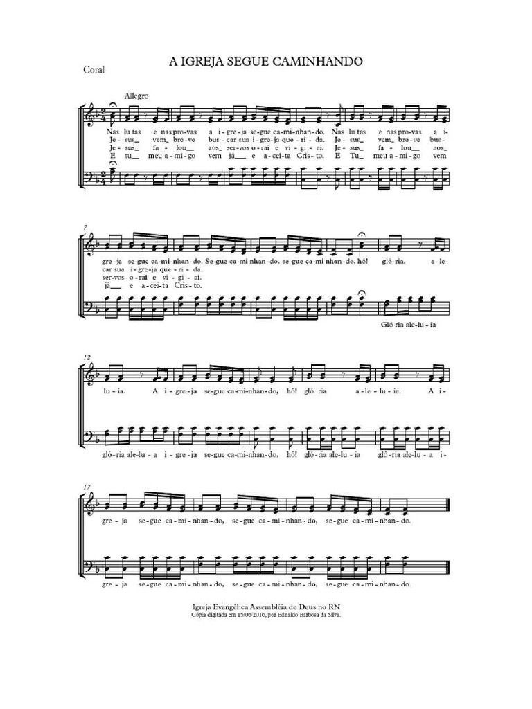 A Igreja Segue - Cpia | PDF