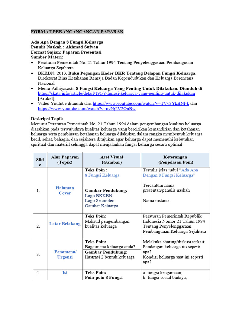 AKHMAD SUFYAN (Format Rancangan Paparan - Powerpoint) | PDF | Karier ...