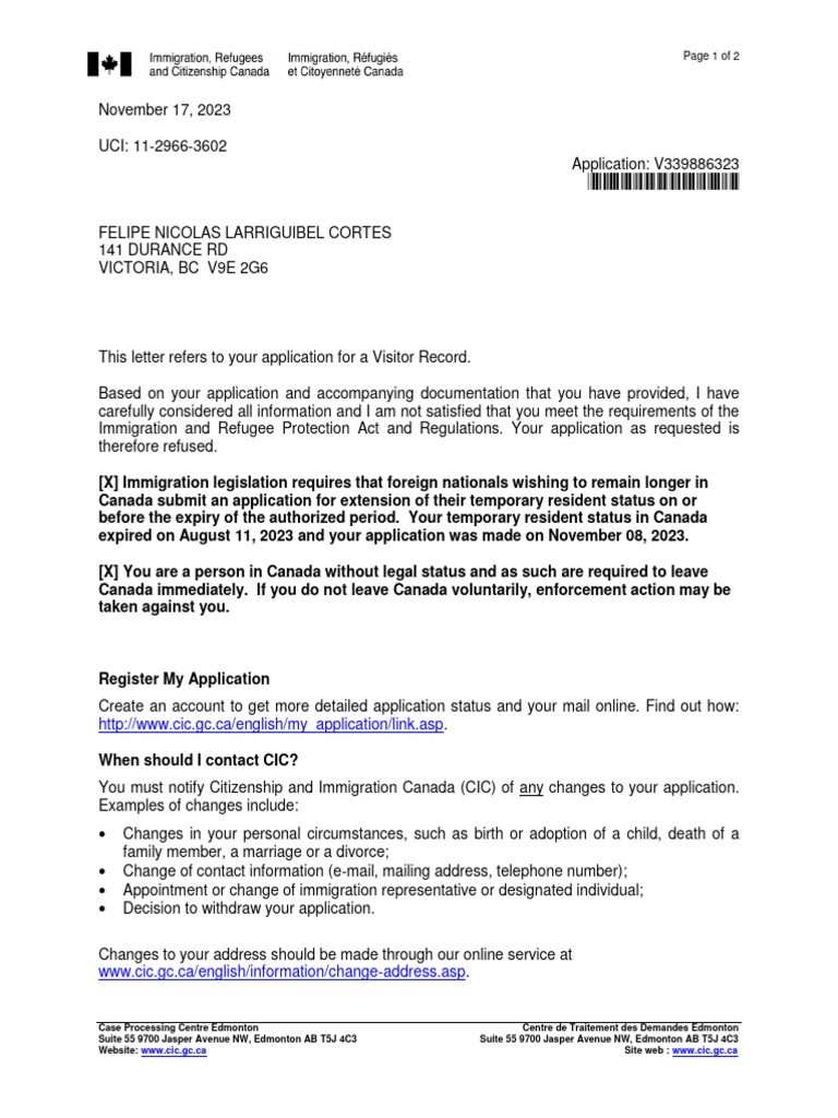 Page 1 of 2: WWW - Cic.gc - Ca WWW - Cic.gc - Ca | PDF | Government And ...