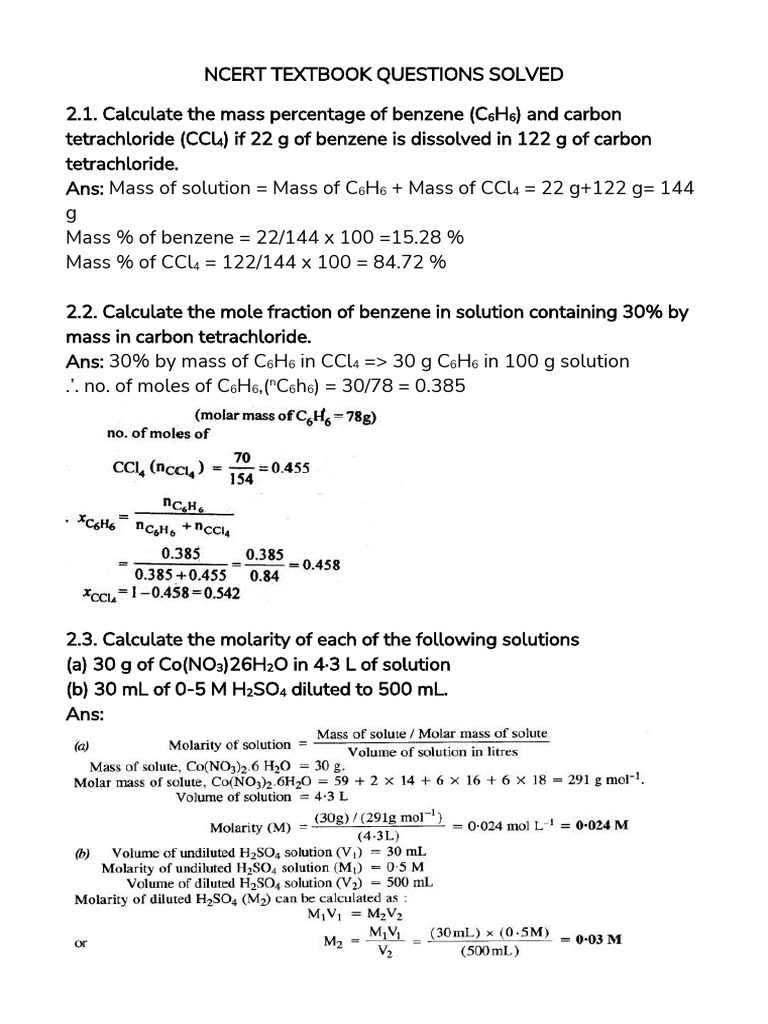 Sjesc 102 | PDF | Solubility | Concentration