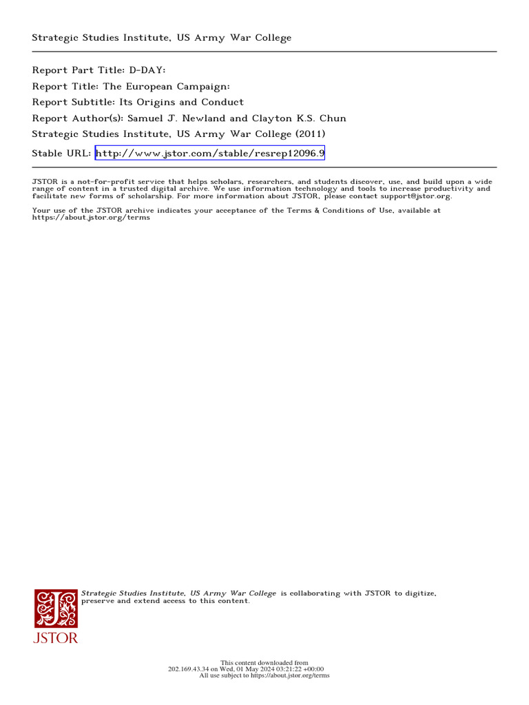 Chapter 4 D-Day - Planning and Execution | PDF | Operation Overlord ...