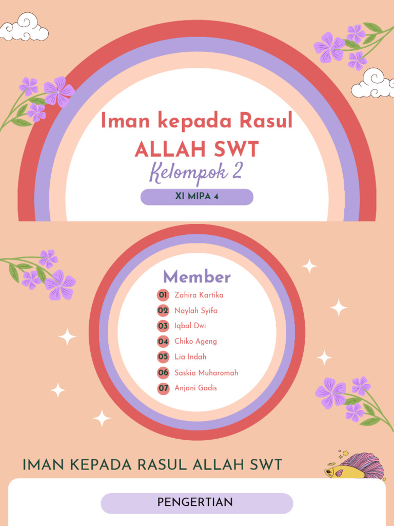 Iman Kepada Rasul ALLAH SWT | PDF | Karier & Perkembangan | Filsafat