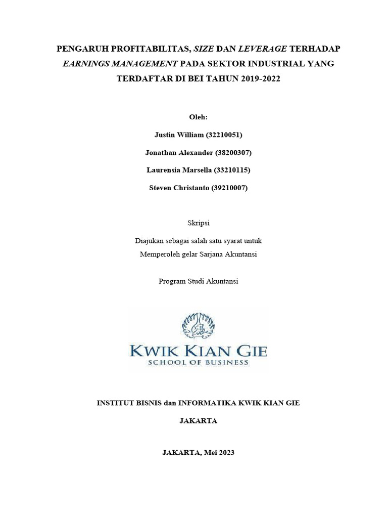 Laporan Penelitian Metlit Kelompok 9 (Setelah UTS) | PDF | Bisnis