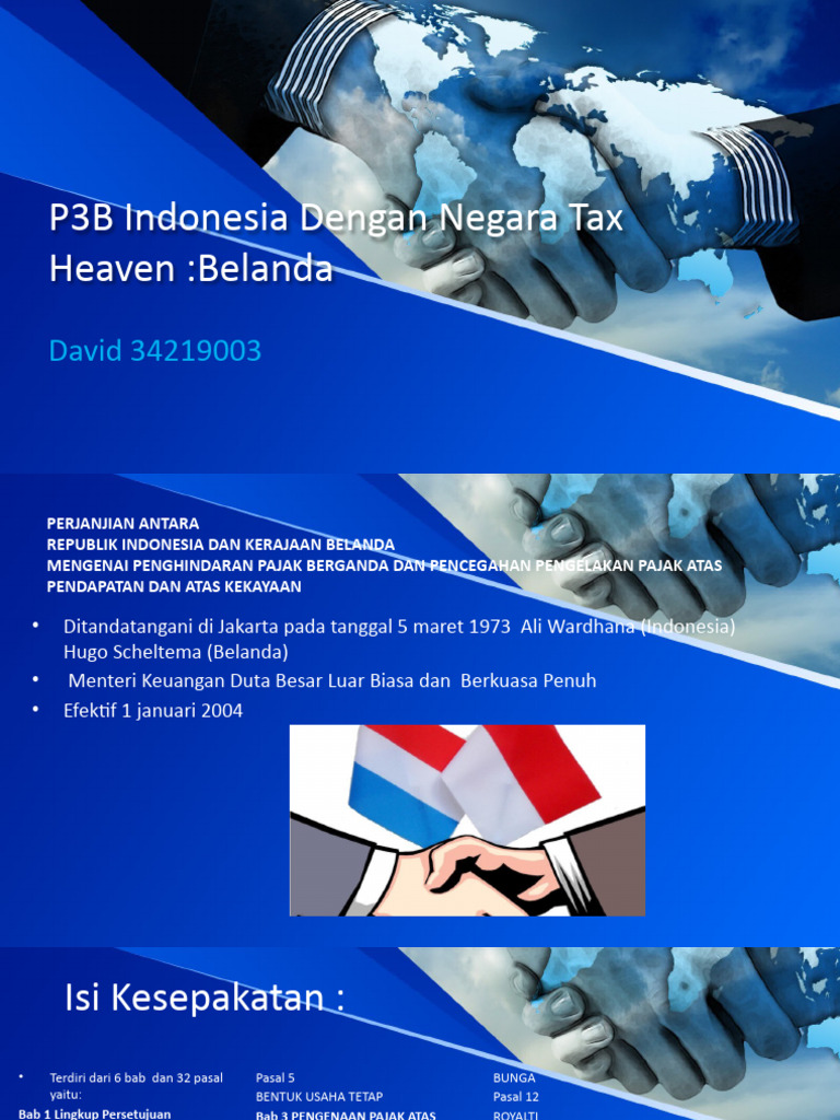 P3B Indonesia Dengan Negara Tax Heaven | PDF