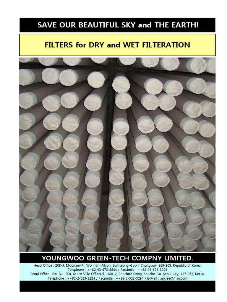 Filter Catalogue | PDF | Polyethylene | Polyester