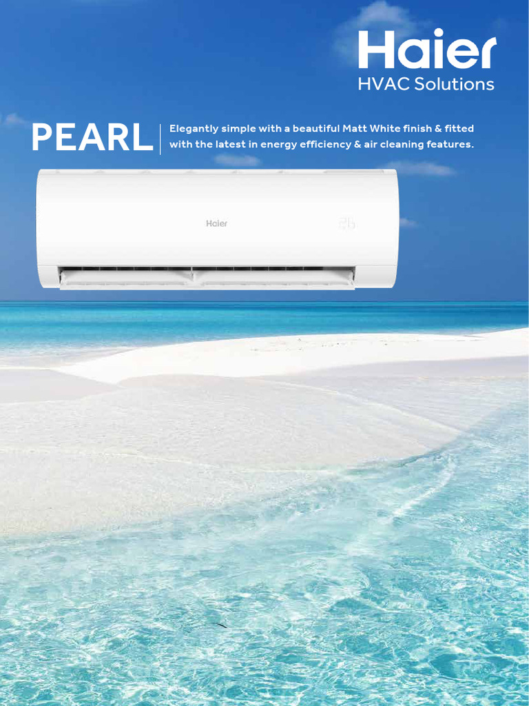 Pearl Brochure SinglePageScroll A4 New Claim Final 10 05.EN | PDF | Ultraviolet | Air Conditioning