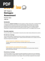 Template Schedule of Loss (Draft) | PDF | Damages | Employment