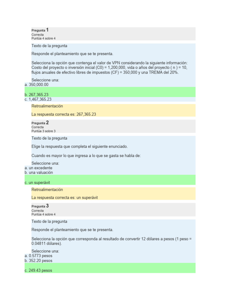 EA7. Examen final | PDF | Balance de pagos | Tipo de cambio