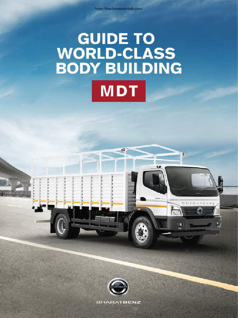 BharatBenz MDT Body Building Manual | PDF | Screw | Nut (Hardware)